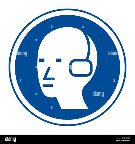 Wear Ear Protection Sign Isolate On White Background Stock Vector Image