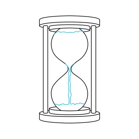 How To Draw An Hourglass Step By Step