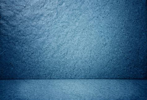 부드러운 파란색 스튜디오 배경입니다 파란색 추상 돌 시멘트 바닥과 벽 배경 방 인테리어 디스플레이 제품용 제품 쇼케이스에 대한