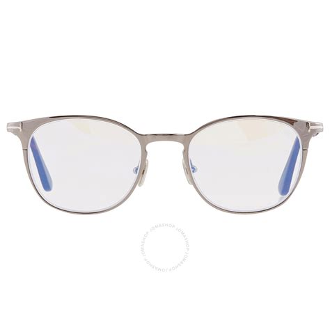 Tom Ford Blue Light Block Oval Mens Eyeglasses Ft5732 B 008 50
