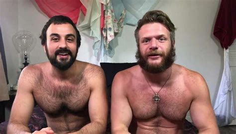Bearded Hunks Mason Lear And Brian Bonds Play During Quarantine Tnaflix