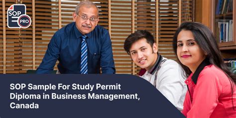 Sop Sample For Study Permit Diploma In Business Management Canada