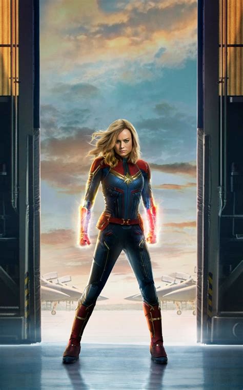 Captain Marvel Brie Larson Wallpapers Wallpapersafari