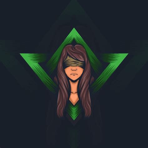 Premium Vector Illustration Of Woman With Triangle Ornament For T Shirt
