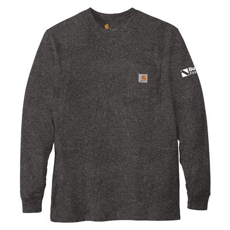 Carhartt Workwear Pocket Long Sleeve T Shirt Bldr Gearstore