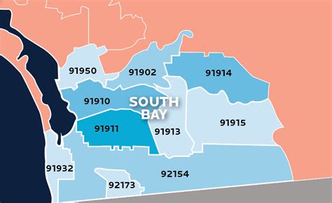 Zip Code Map South Bay Area California At Diana Henderson Blog