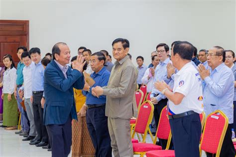 ឯកឧត្តម ជា វ៉ាន់ដេត ដឹកនាំកិច្ចប្រជុំក្រុមការងាររាជរដ្ឋាភិបាល