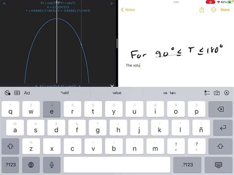 Solvedset A Ti Graphing Calculator To Parametric And Degree Modes Use The Window Values Shown