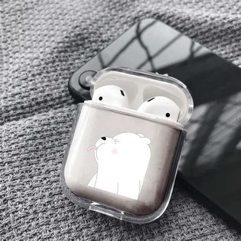 Ice Bear Airpods Case Qcase Store Everyday Case