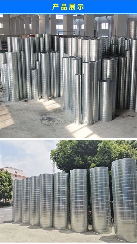 Hvac 시스템 Ac 환기 공기 덕트 피팅