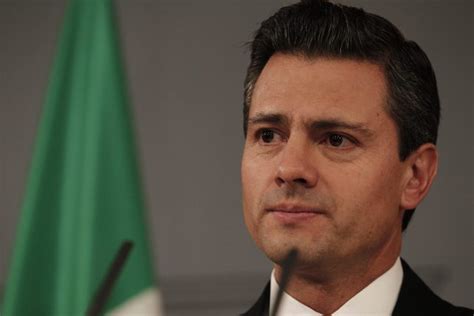 Enrique Peña Nieto Presidente De La República Mexicana El Cerebro Habla