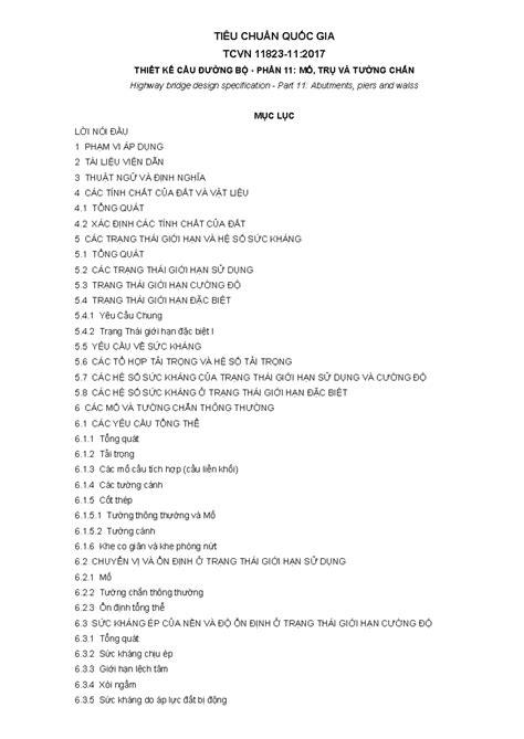 Tiêu Chuẩn Việt Nam Tcvn 11823 11 2017 TiÊu ChuẨn QuỐc Gia Tcvn 11823