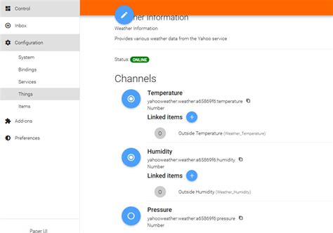 Solved Demo House Weather Bindings Openhab Community