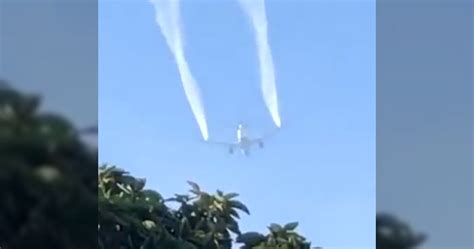 The Delta Flight 89 Dumps Fuel Over Los Angeles