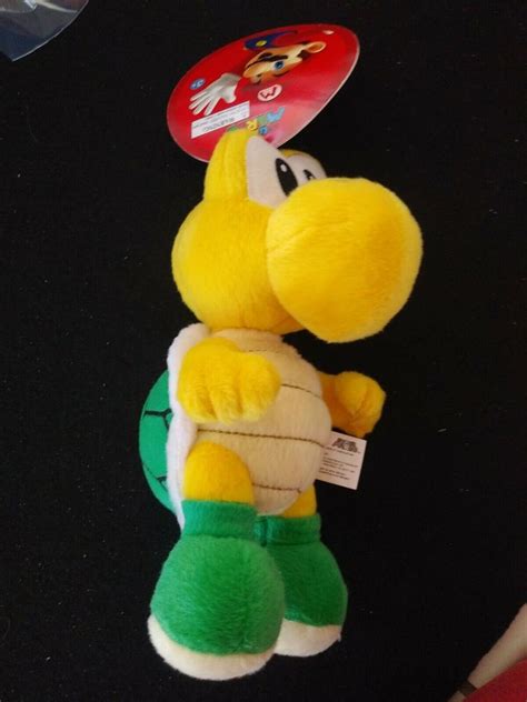 Super Mario Bros Green Koopa Troopa Plush Stuffed Doll 8 2020229905