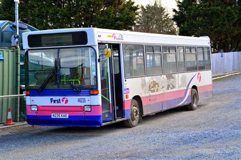 Mybuspics First Kernow Dennis Dart 46235 N235kae