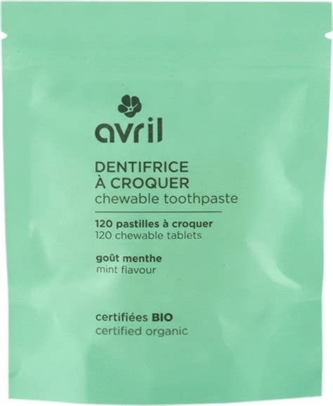 Avril Chewable Toothpaste Tablets 120 Pcs Ecco Verde Online Shop