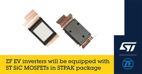 Stmicroelectronics、zfと車載sicパワーデバイスの複数年供給契約を締結 Tech （テックプラス）