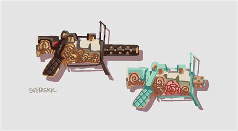 Fictional Weapon Concepts To Satiate My Desire For Pretty Weapons Art
