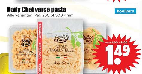 Daily Chef Verse Pasta Aanbieding Bij Dirk 1Folders Nl