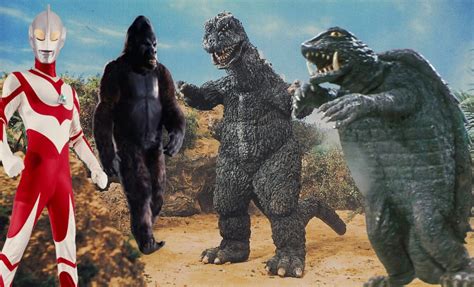 Godzilla Vs Gamera Vs King Kong Vs Ultraman By Steveirwinfan96 On