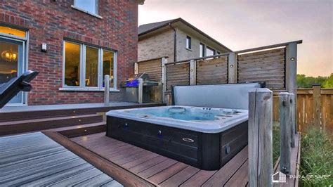 How To Build A Deck Around A Sunken Hot Tub At Harry Brawner Blog