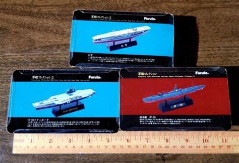 Furuta Warship Wwii Aircraft Carrier Submarine Toy Models 4547417668