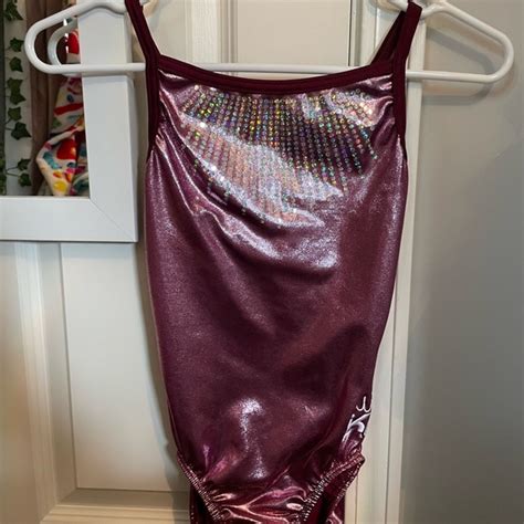 Gk Other Holographic Plum Aly Raisman Gk Leotard Poshmark