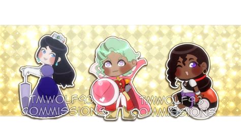 Commission Chibi Ocs By T M Wolf On Deviantart