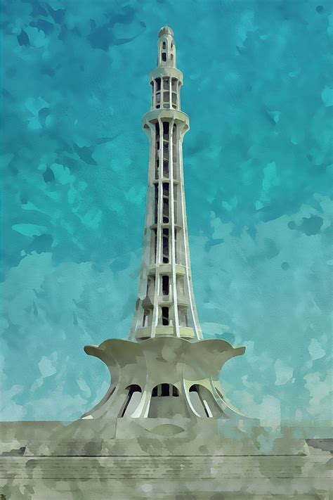Minar E Pakistan A Symbol Of National Pride Minar E Pakistan Drawing