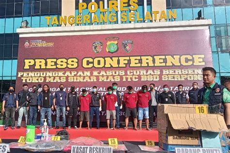 Foto Dua Pekan Buron Identitas Perampok Toko Emas Di ITC BSD Terkuak