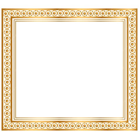 Premium Vector Golden Rectangle Certificate Border Pattern Line Photo