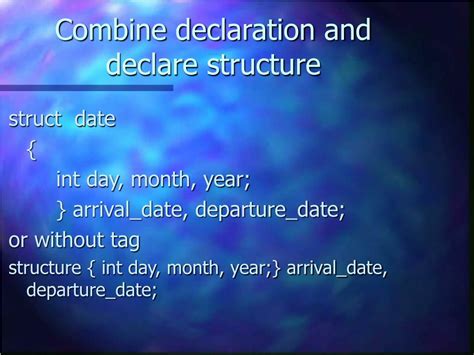 Ppt Structure And User Defined Type Powerpoint Presentation Free Download Id6188889