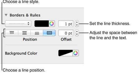 Add A Background Color And Border Pages Help