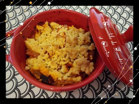 Recettes De Crumble De Tomates Et Chorizo