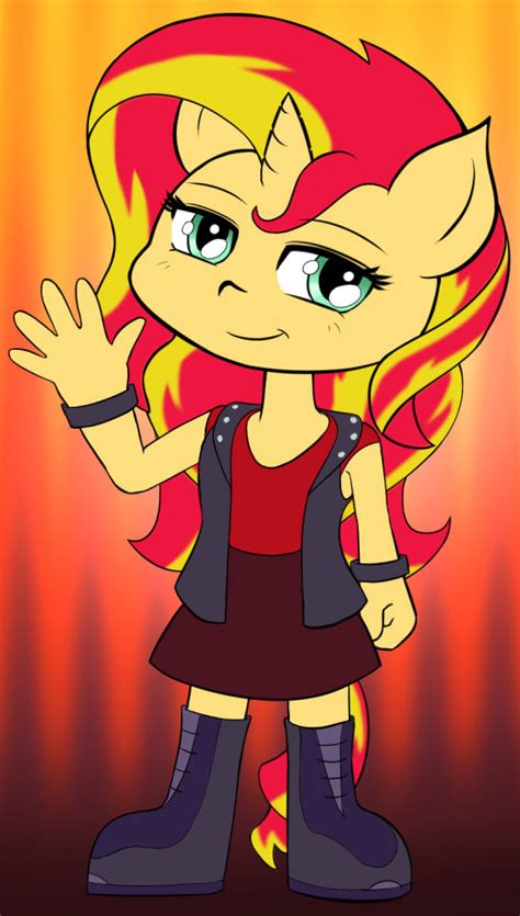Chibi Sunset Shimmer By Empyu On Deviantart