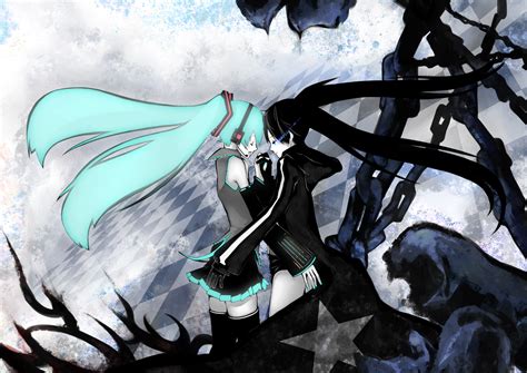 Just Postin Things~ Xd Hatsune Miku And Black Rock Shooter~ The