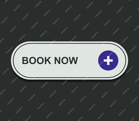 Premium Vector Book Now Button