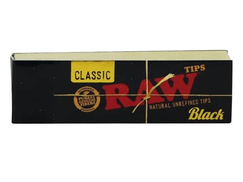 Raw Black Classic Filter Tips Jware