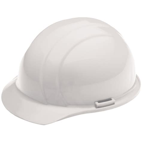 Americana® Cap 4 Point Mega Ratchet Hard Hat White Erb 19361 Myfbm