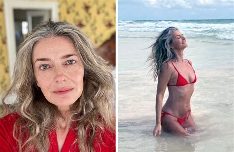 A 57 Year Old Model Responded To Critics Who Called Her Desperate