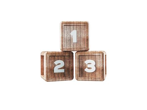 Premium Photo Two Cubes With The Number 2 On Them