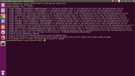 установка Git On Ubuntu Stack Overflow на русском