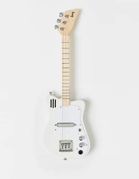 Loog Mini Electric White Reverb