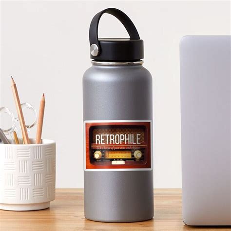 Retrophile Word Meaning Retro Essential Photo Art Sticker For Sale By