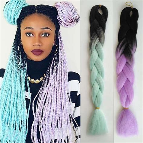 Ombre Braiding Hair Styles Fashionnfreak
