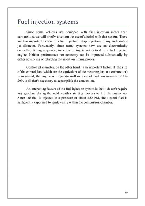 Seminar Report On Modifications For Ethanol Engines Pdf