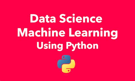 Do Machine Learning Data Science Using Python By Promoode Fiverr