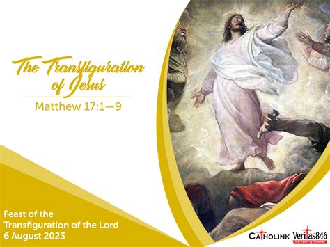 Feast Of The Transfiguration Catholinkph Veritas846