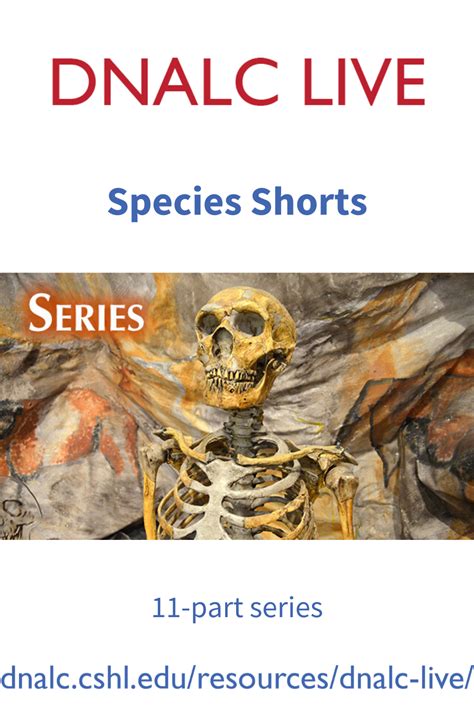 Dna Learning Center Species Shorts Series Human Dna Species